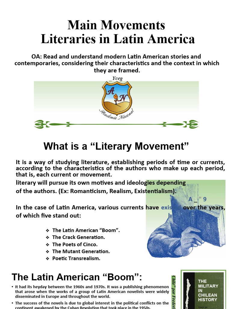 Key Literary Movements in Latin America | PDF | Latin American Literature