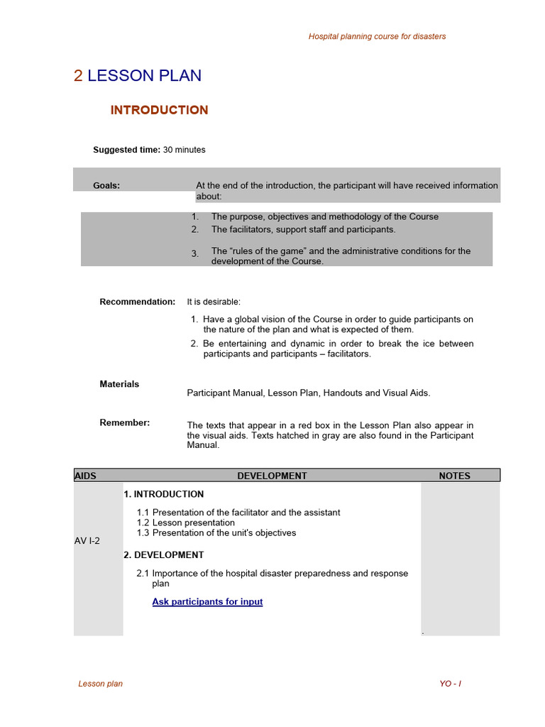 Lesson Plan | PDF | Lesson Plan | Evaluation