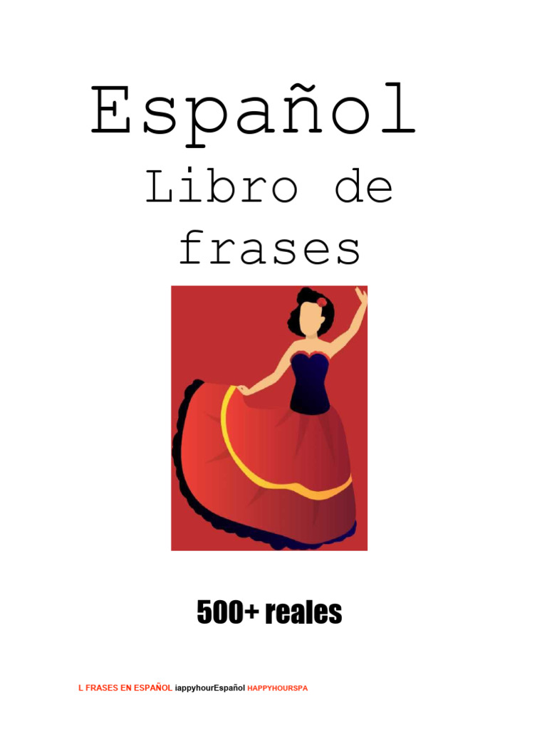 Libro de Frases en Español de 500 Reales | PDF | Lengua española | Amor