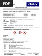 Boral All Purpose Premix Compound SDS | PDF | Safety | Occupational ...