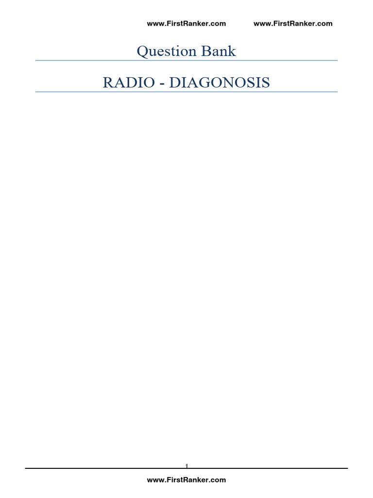 MUHS - MD DMRD - 2019 2020 - Important Question Bank - MUHS Radio ...