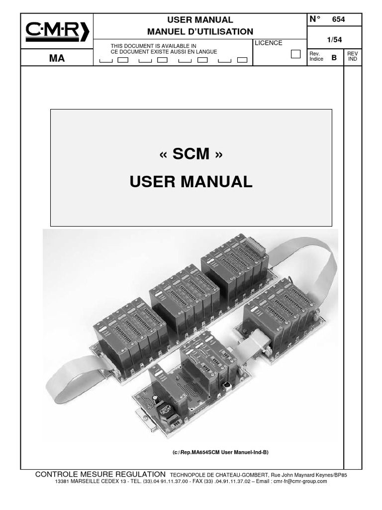 CMR - Ma654 SCM User Manual - Rev. B | PDF | Electrical Connector | Power Supply