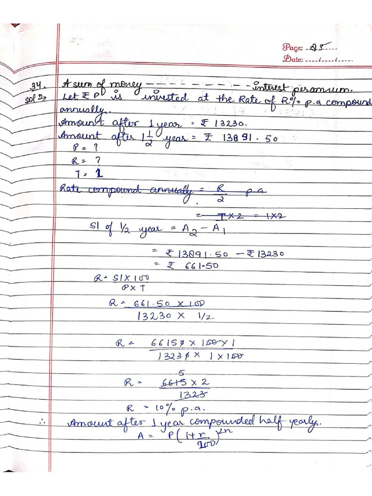 Maths Classwork | PDF Maths Classwork | PDF