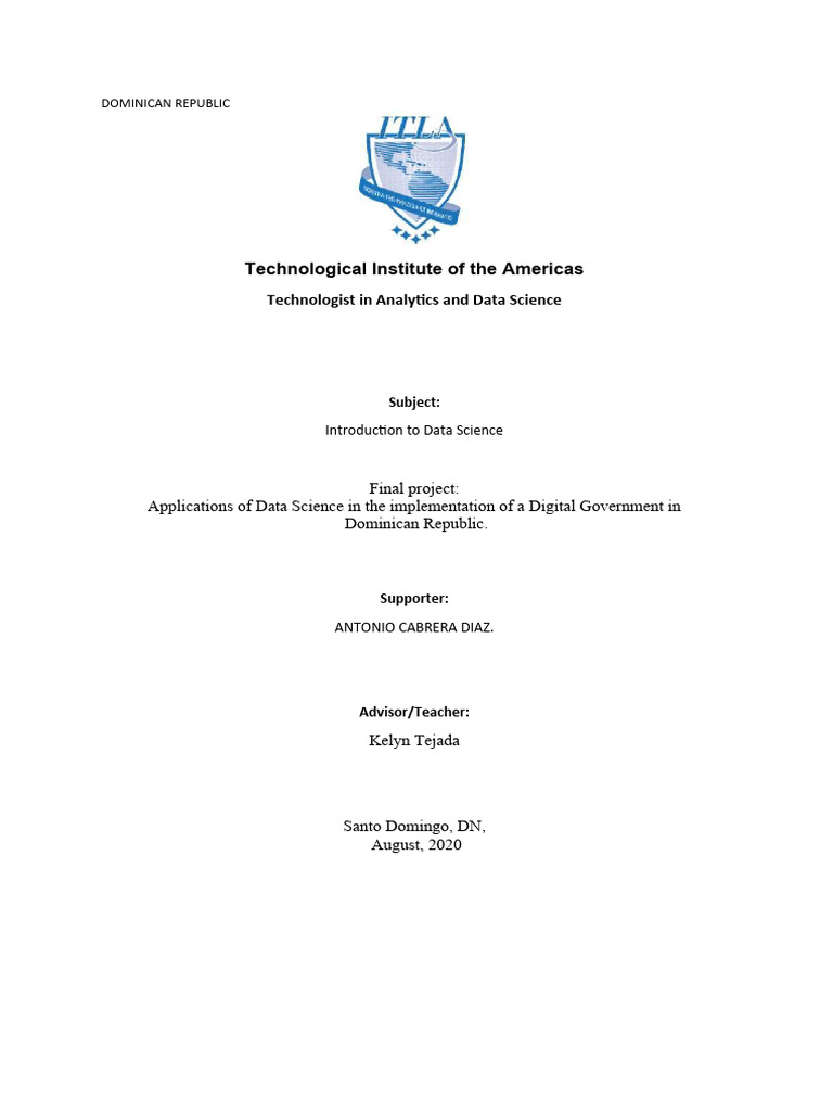 Final Project - Data Science | PDF | Data Science | Health Care