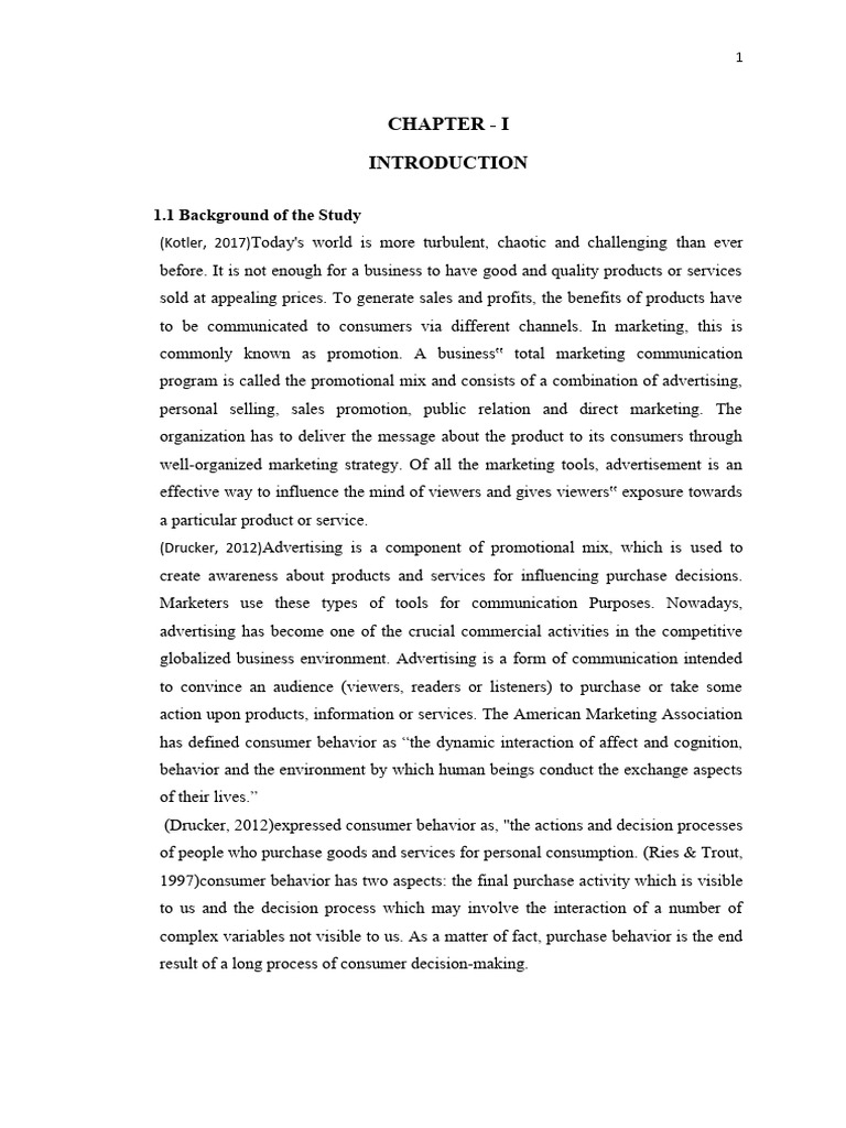 AN EFFECTS OF ADVERTISING ON CONSUMER BUYING BEHAVIOUR (REFRENCE TO DARAZ) Part 2 Report | PDF ...