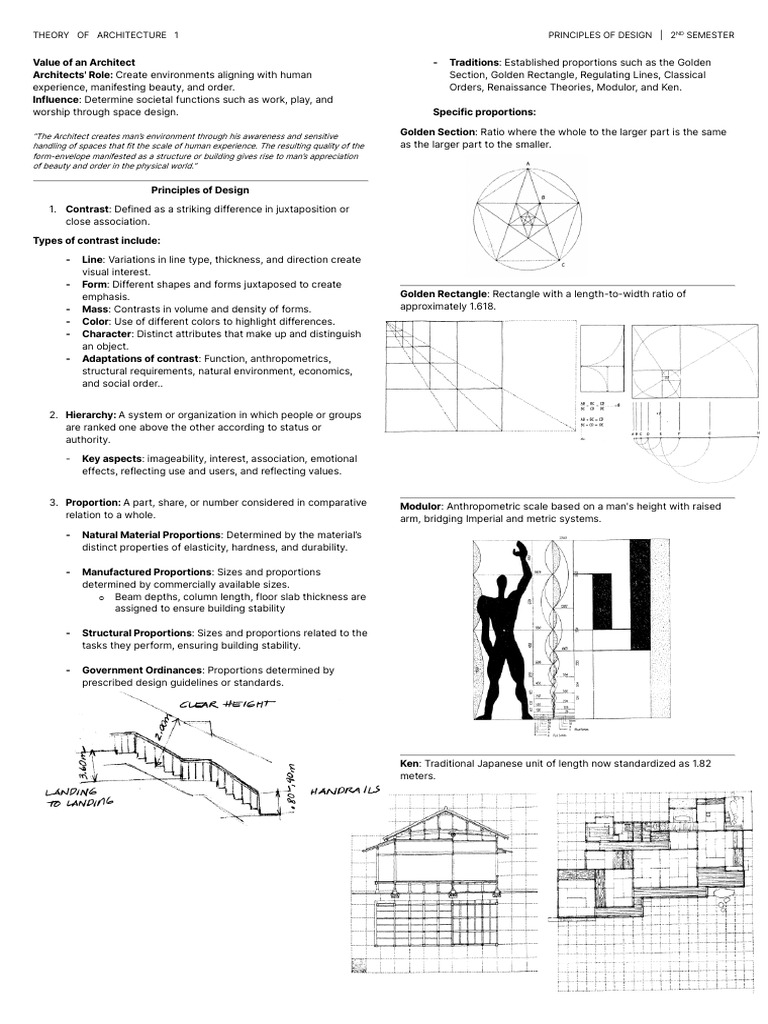 Principles of Design Reviewer | PDF | Perception | Symmetry