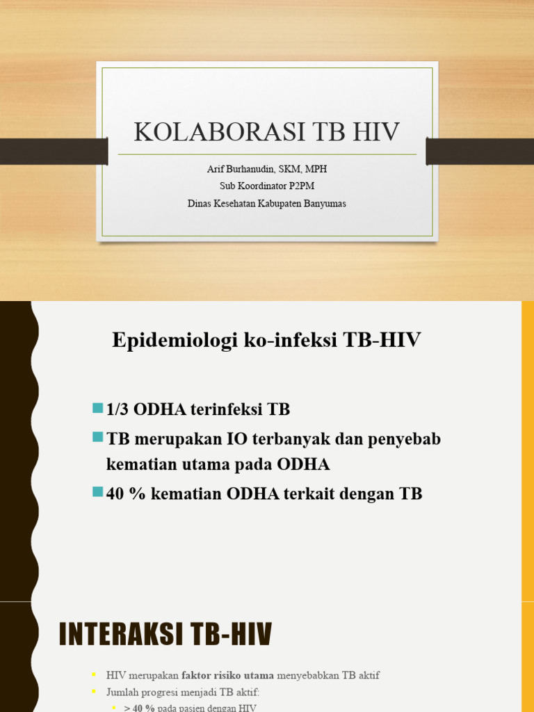 Kolaborasi TB Hiv | PDF