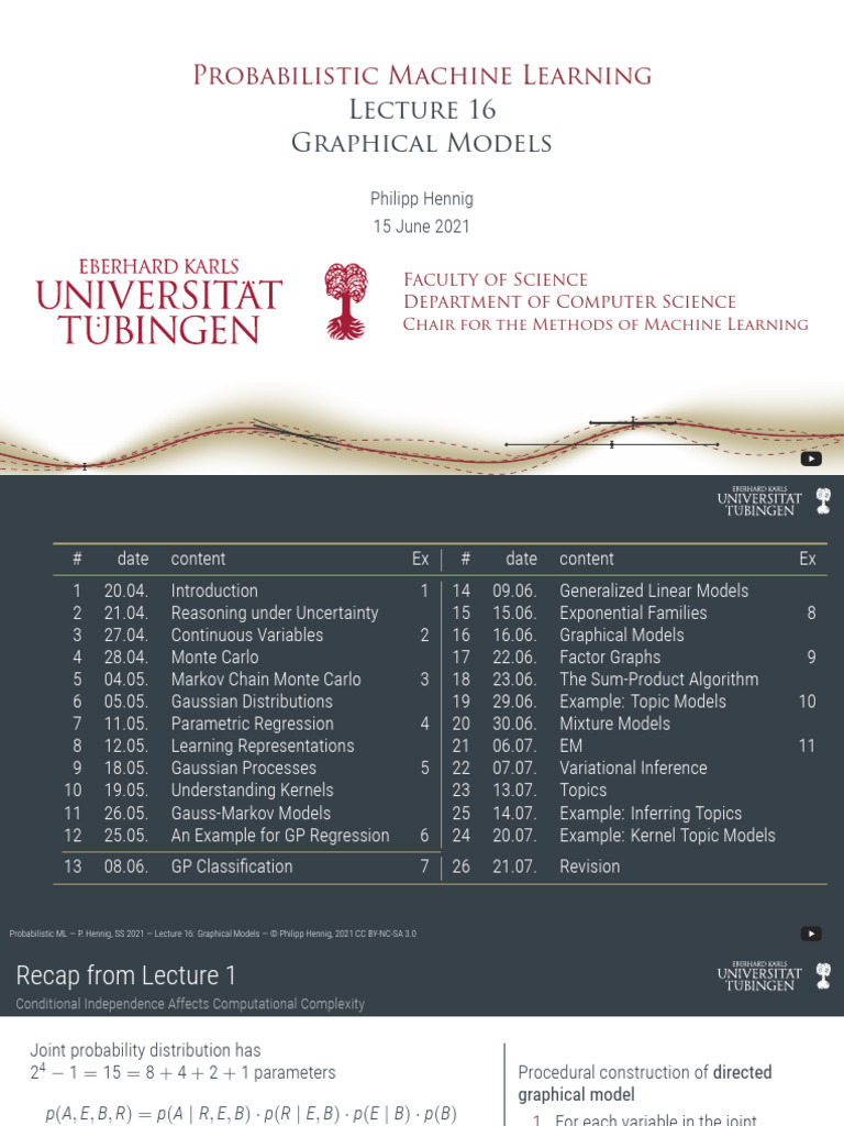 16 Graphical Models | Download Free PDF | Bayesian Network | Applied Mathematics