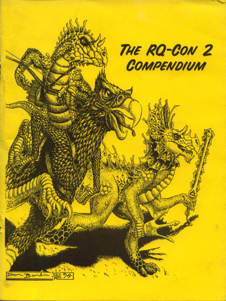 RQ II - The Runequest-Con 2 Compendium | PDF
