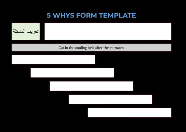 5 Whys Form Template | PDF