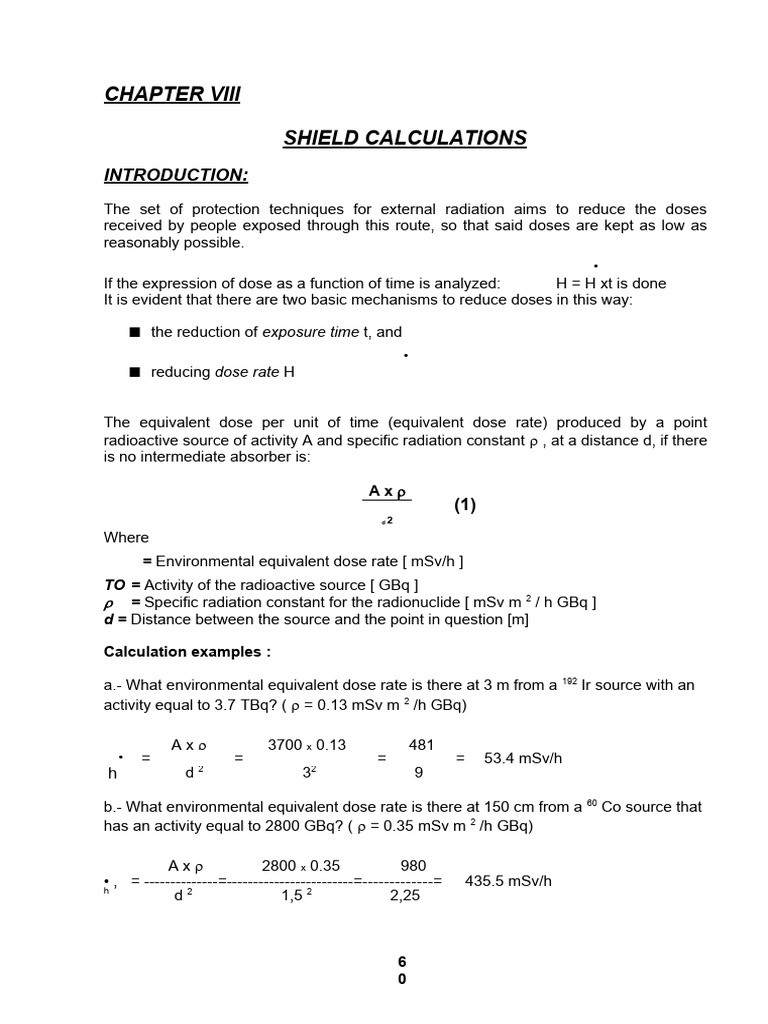 Radiological Safety Exercises | PDF | Absorbed Dose | Radiation Protection