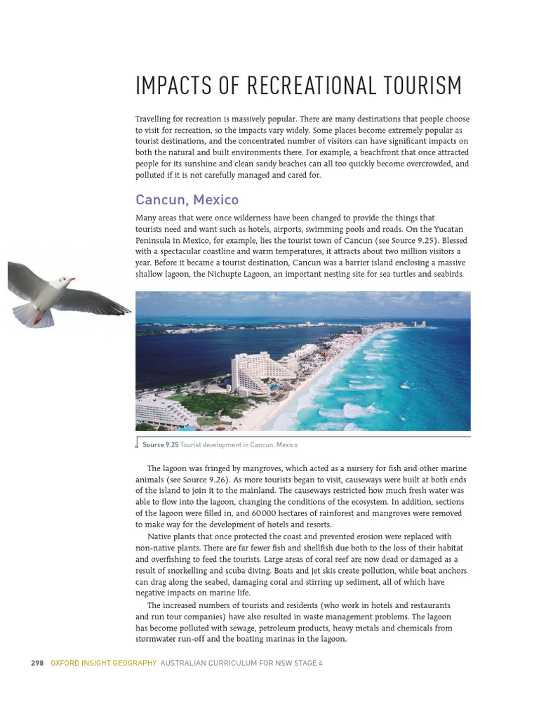 Impacts of Recreational Tourism - READER | PDF | Tourism | Coast