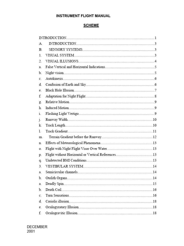 Instrument Flight Manual Overview | PDF | Aviation | Aerospace