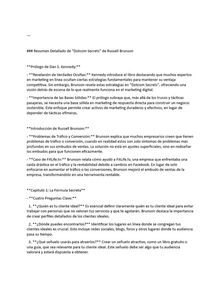 Resumen 2 | PDF | Marketing | Facebook