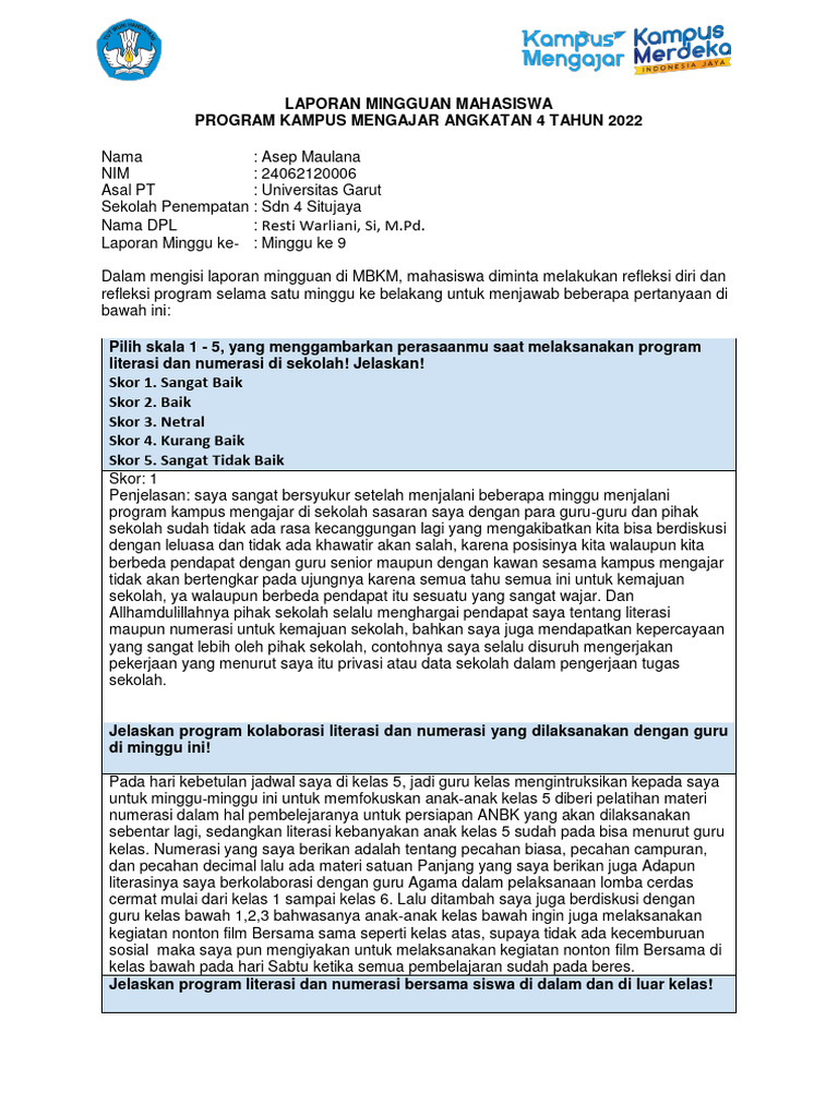 Revisi LM9 | PDF | Pengembangan Diri | Kesehatan Holistik