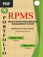 Pmes Portfolio Proficient 2024 2025 | PDF | Learning | Pedagogy