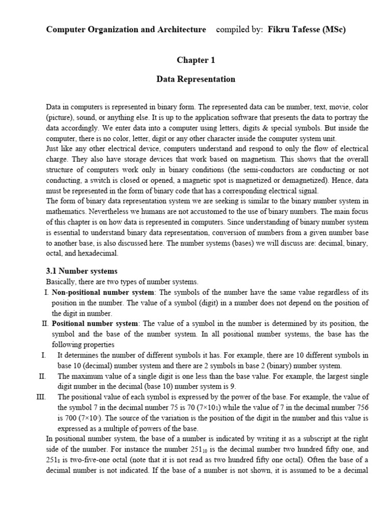 Chapter 1 | PDF | Decimal | Numbers