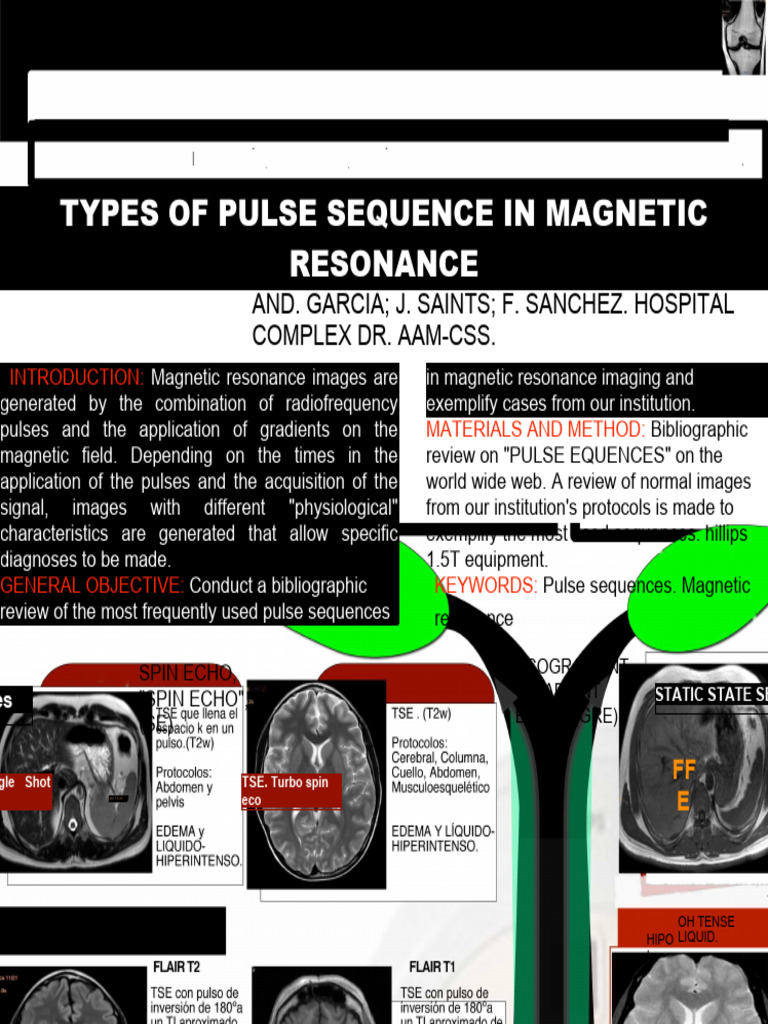 MRI Pulse Sequences PDF | PDF | Magnetic Resonance Imaging | Medical ...