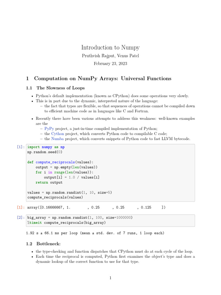 Topic 3 UFunction | PDF | Python (Programming Language) | Arithmetic