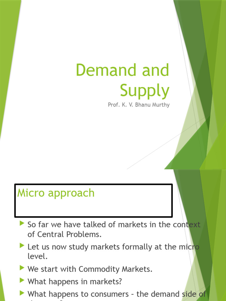 Demand & Supply Functions Revised | Download Free PDF | Supply (Economics) | Demand