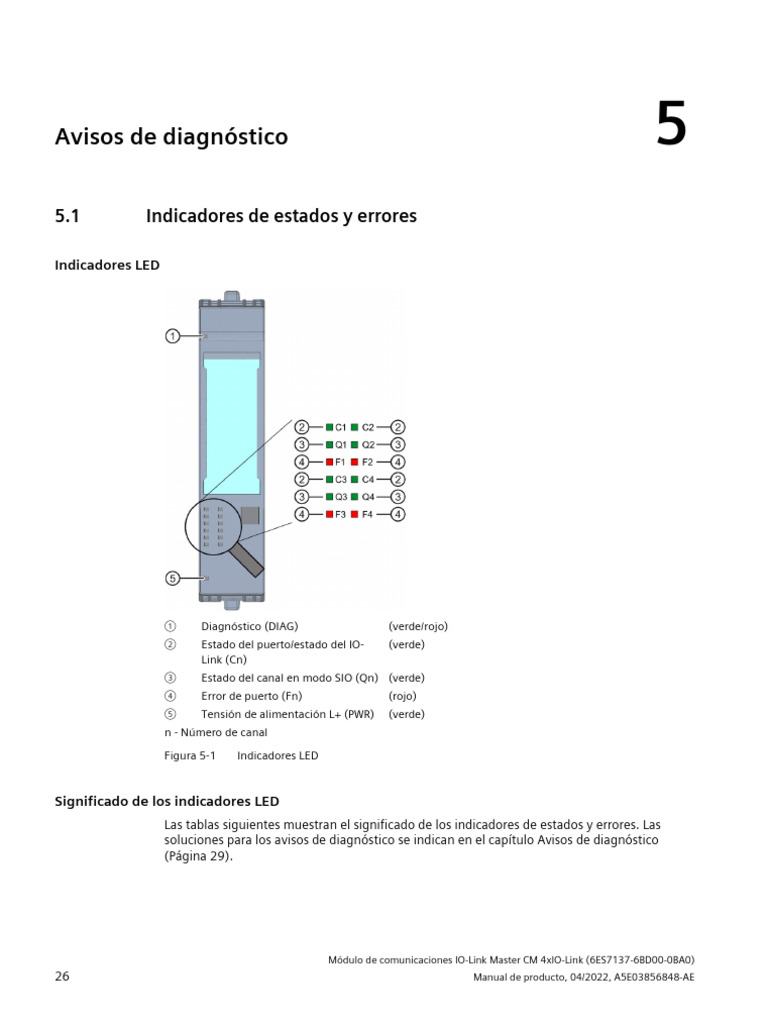 Manual del Módulo IO-Link CM 4xIO-Link | PDF | Ingeniería Informática ...