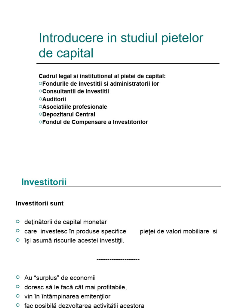 Burse Internationale de Marfuri C7 - Cadrul Legal Si Institutional (IV ...