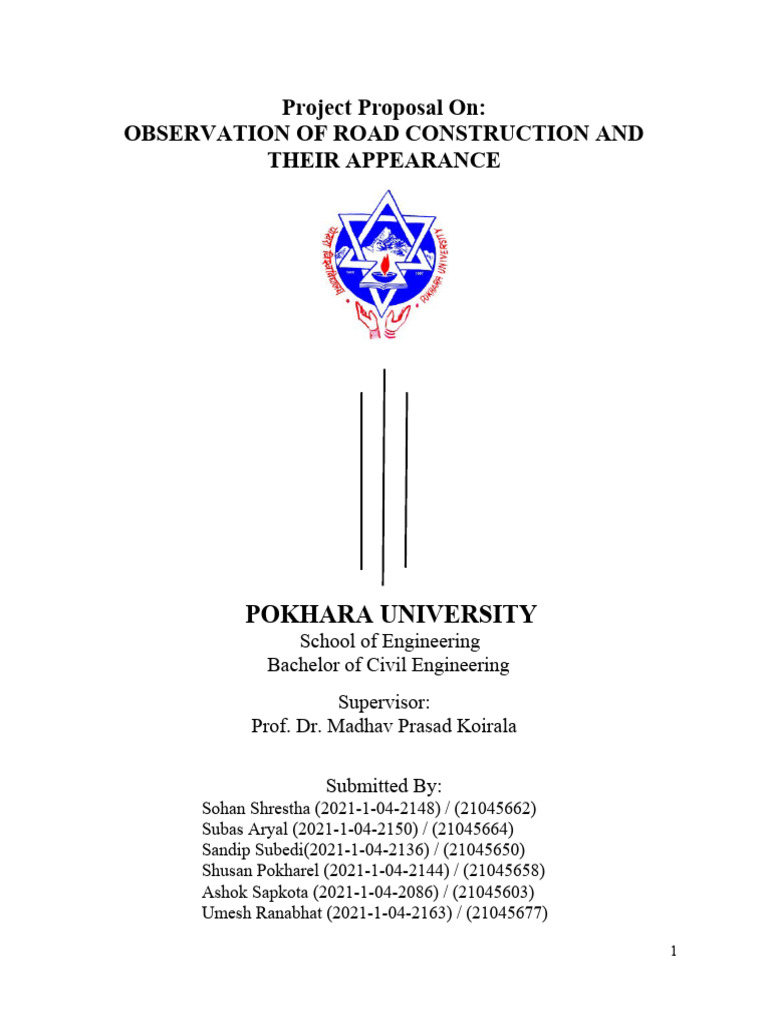 Road Construction Observation Project | PDF | Road | Road Infrastructure