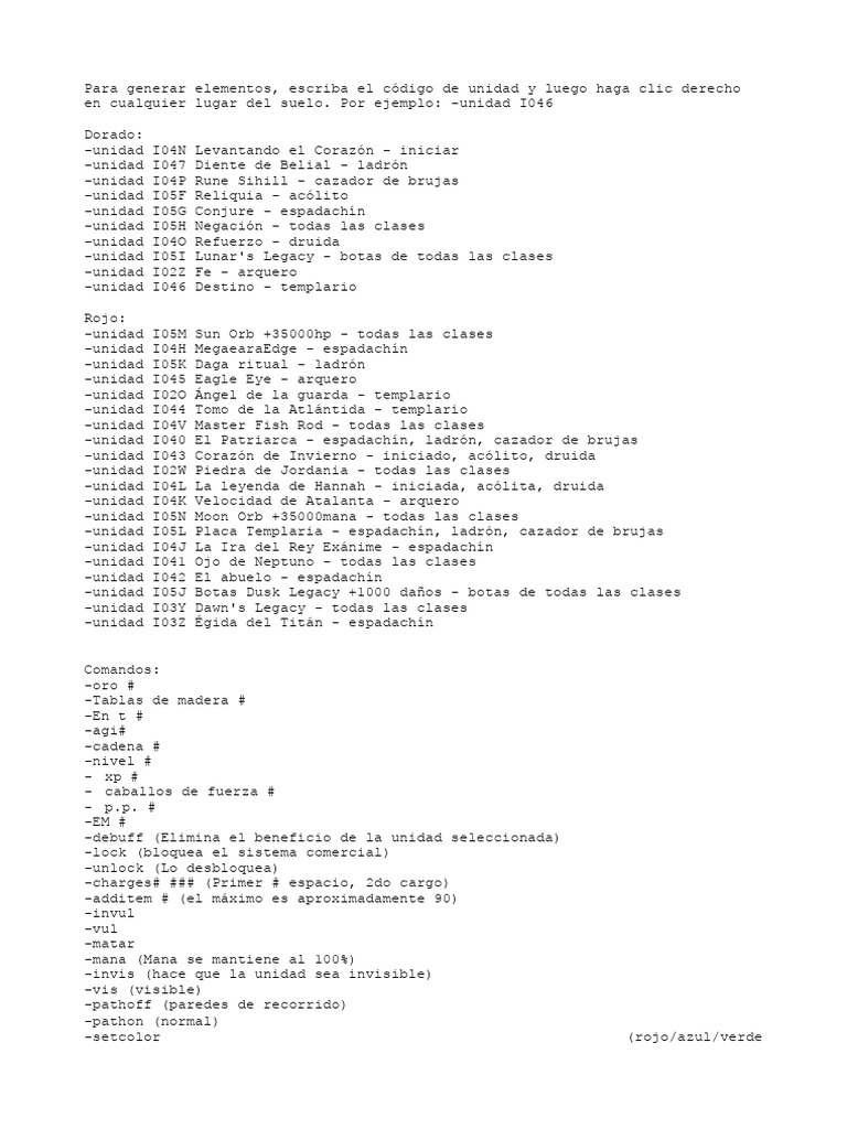 Códigos de Artículos de La Víspera Del Crepúsculo | PDF | Arco iris | Color