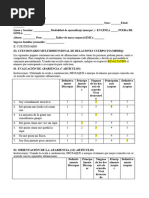Cuestionario EDE-Q | PDF