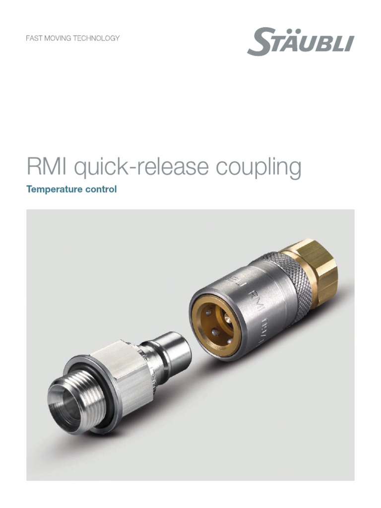 RMI Quick-Release Couplings Overview | PDF | Electrical Connector