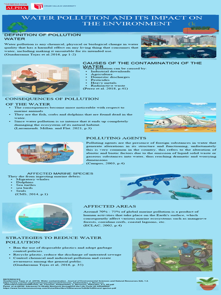 Water Pollution Infographic | PDF | Water Pollution | Pollution