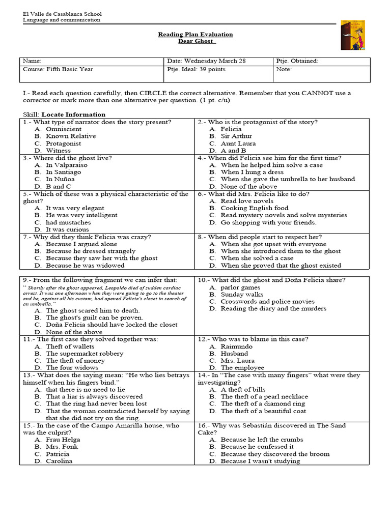 Dear Ghost | Download Free PDF | Narration