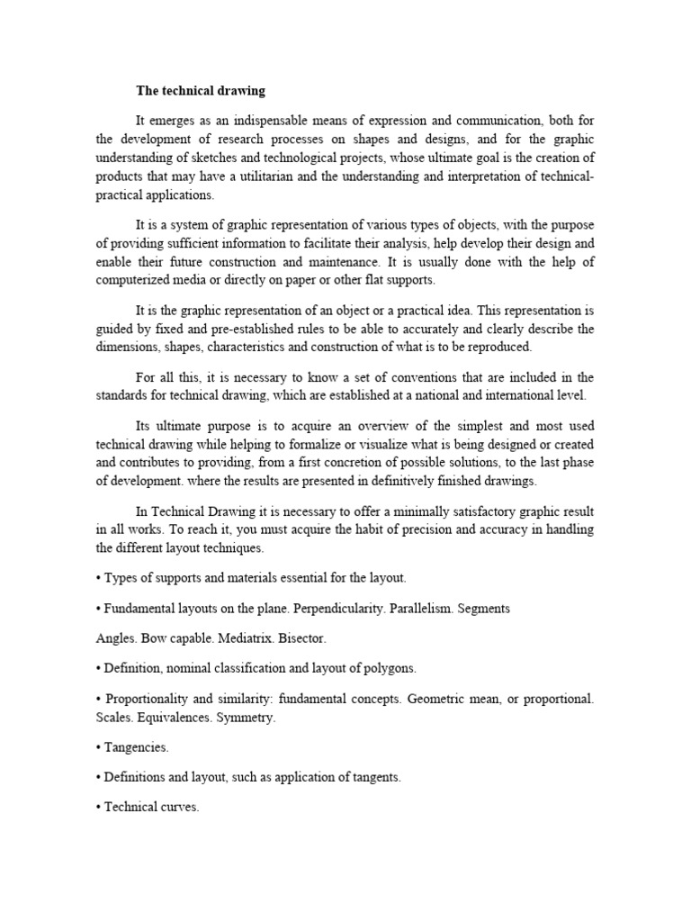 Technical and Mechanical Drawing DIN Standards | PDF | Technical ...