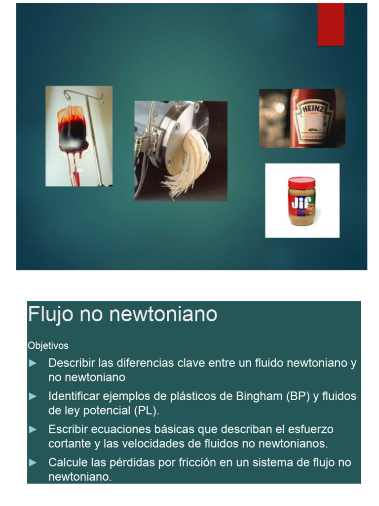 Fluido No Newtoniano | PDF | Viscosidad | Mecánica de fluidos