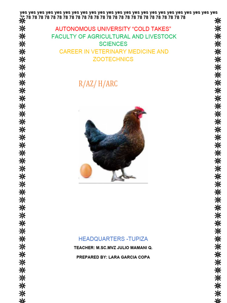 Harco PDF | PDF | Chicken | Zoology