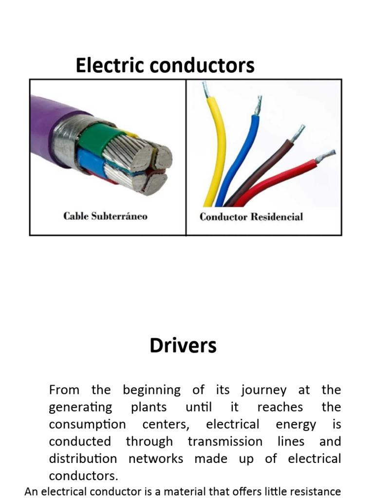 Electric Conductors | PDF | Electrical Conductor | Electrical ...
