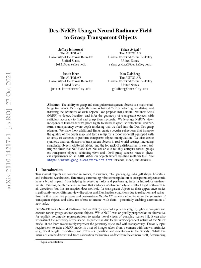 Dex Nerf | PDF | Rendering (Computer Graphics)