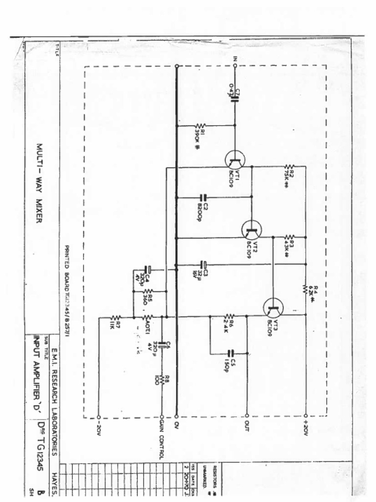 Input Amp | PDF