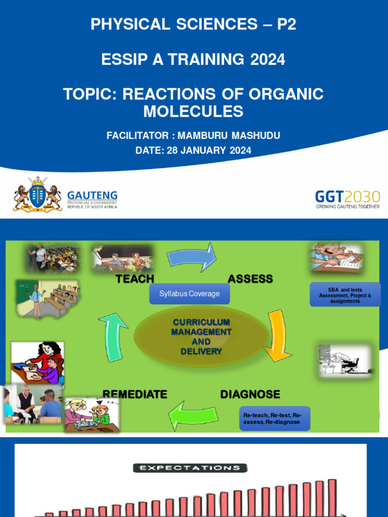 Reactions of Organic Molecules ESSIP A 2024 | PDF | Cracking (Chemistry) | Alkene