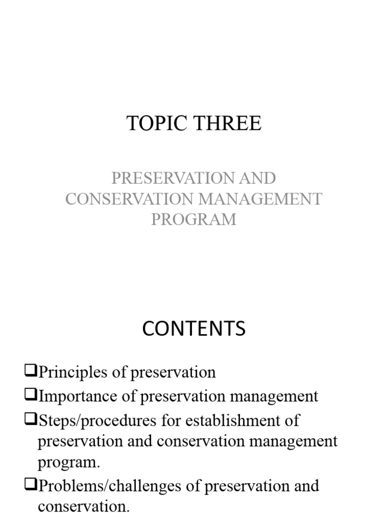 Topic Three | PDF
