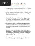 Creative Pantomime Ideas List | PDF | Foods | Nature