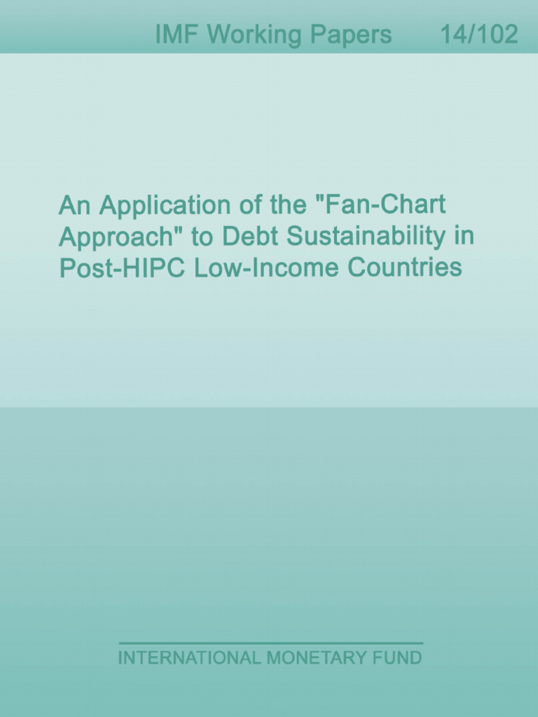 A Fan-Chart Approach To Debt Sustainability in Low Income Countries | PDF | Heavily Indebted ...