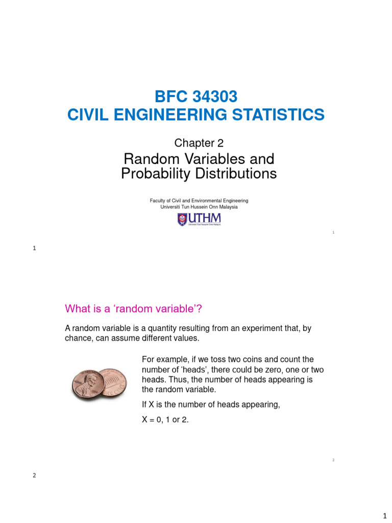 Chapter 2 Randomvariablesandprobabilitydistributions Download Free