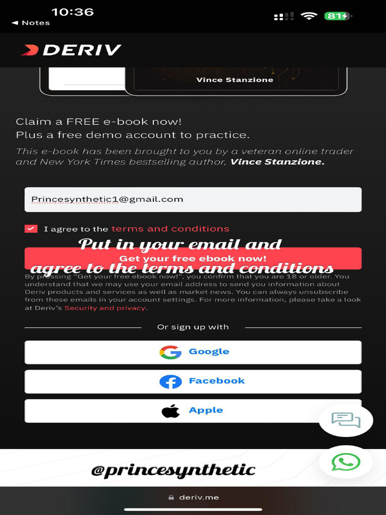 How To Create A Deriv Account and Also Deriv MT5 Account 2 | PDF