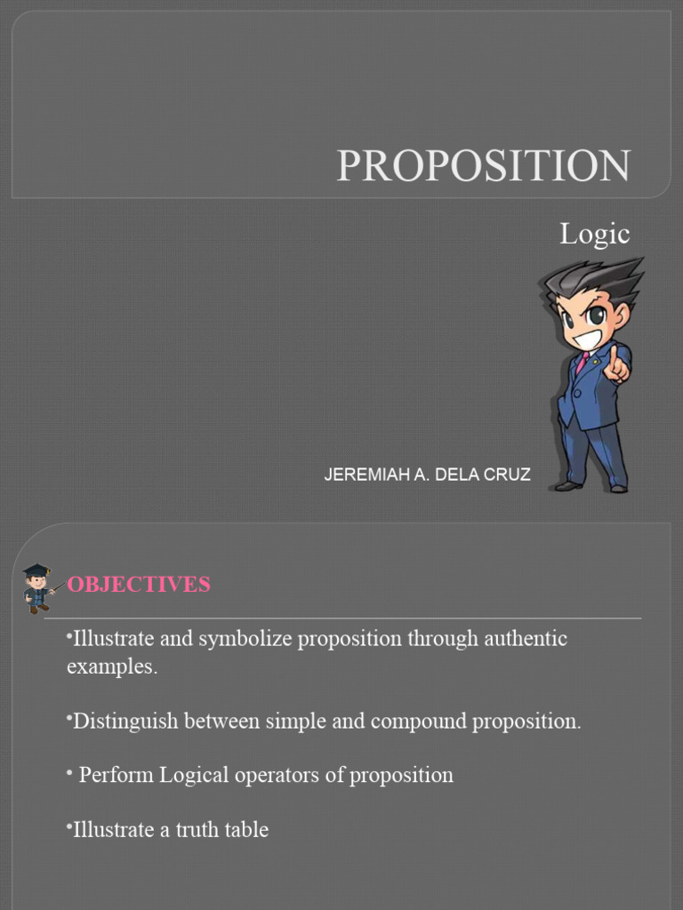 MathintheModernWorld - Logic | PDF | Proposition | If And Only If