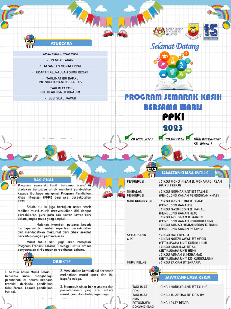 Program Semarak Kasih Bersama Waris | PDF