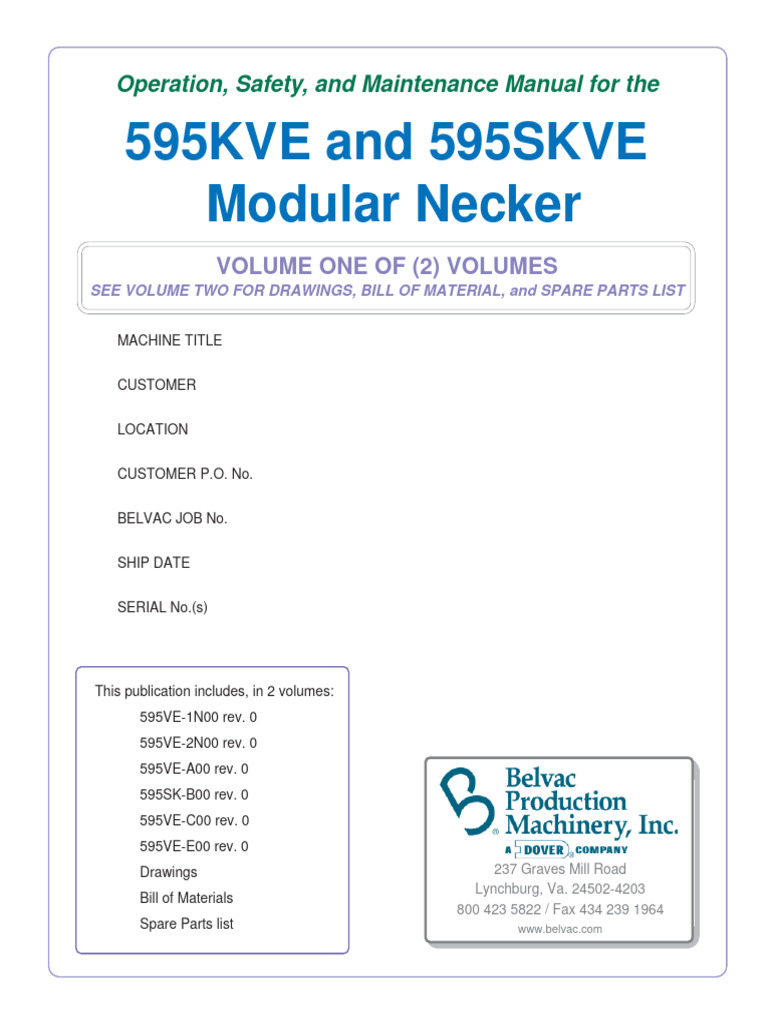 1-595 VE Necker Part 1 | Download Free PDF | Manufactured Goods ...