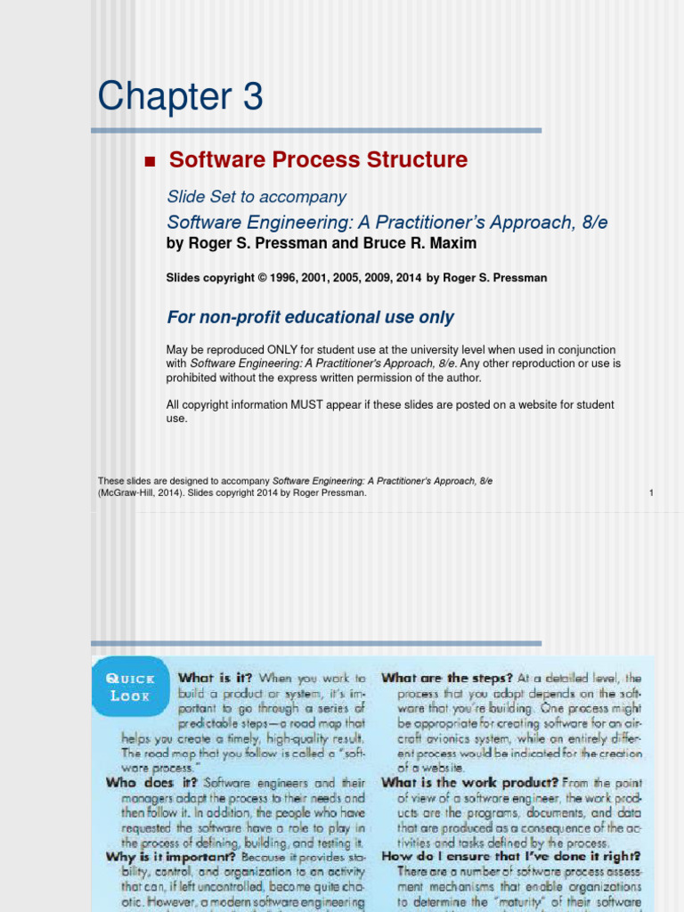 SE Slides Ch3 | PDF | Software Engineering | Systems Engineering