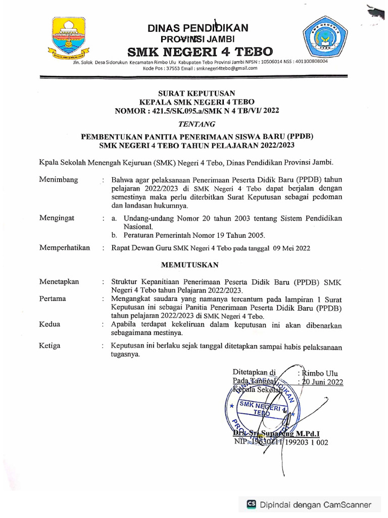 SK PPDB | PDF