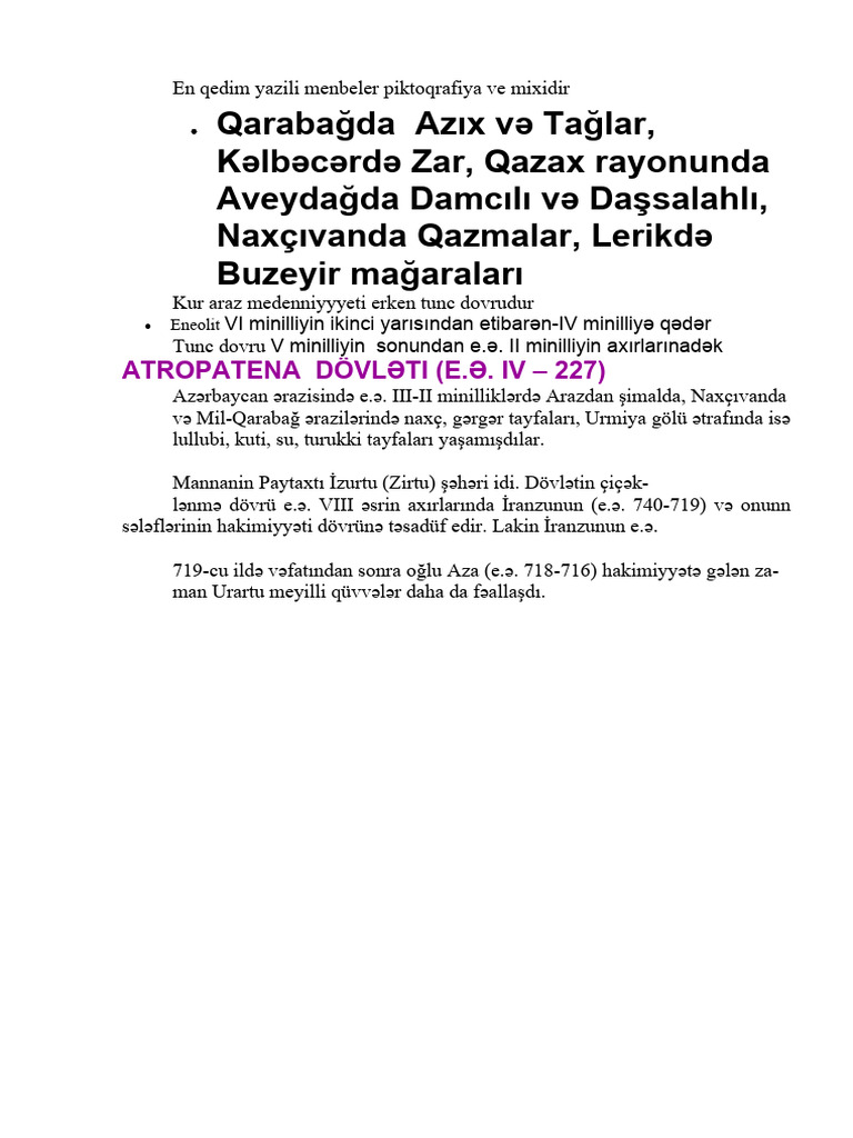Tarix | PDF